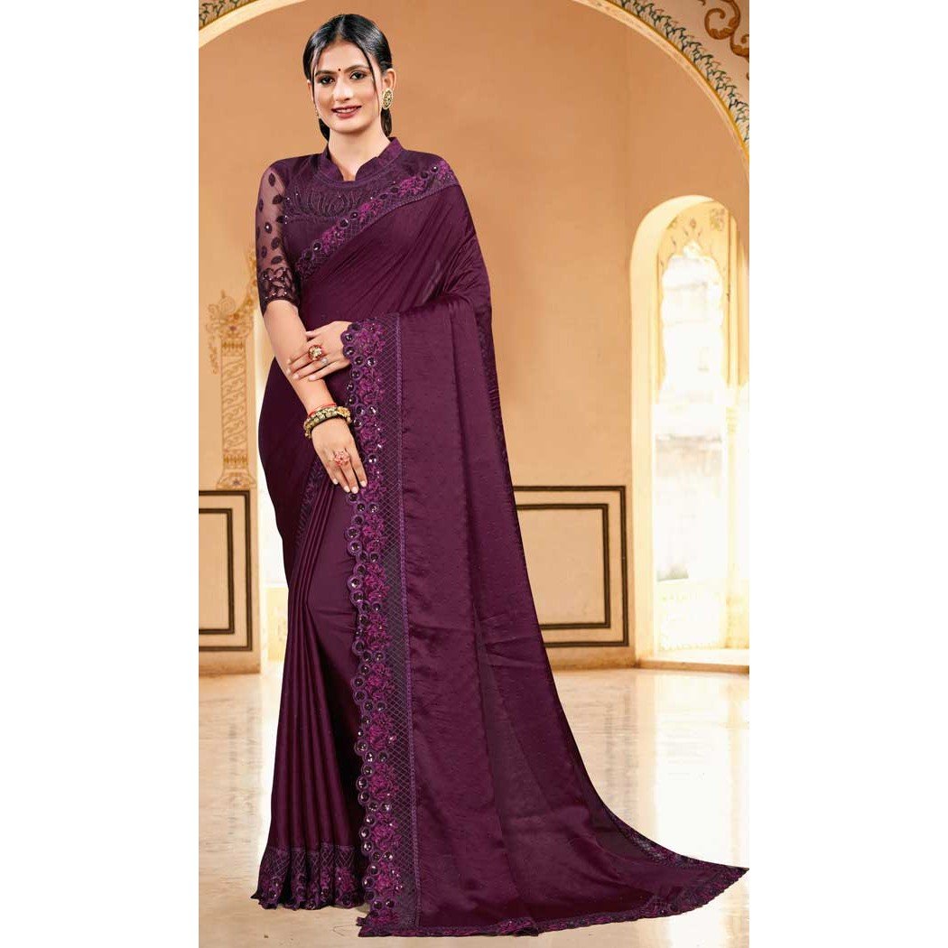 bridal silk saree jacket designs sri lanka -979126355 - Heenastyle