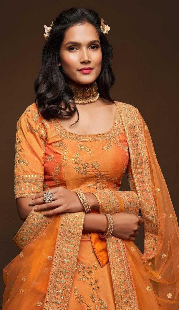 Plus Size Indian Clothing For Women Online | Plus Size Lehenga